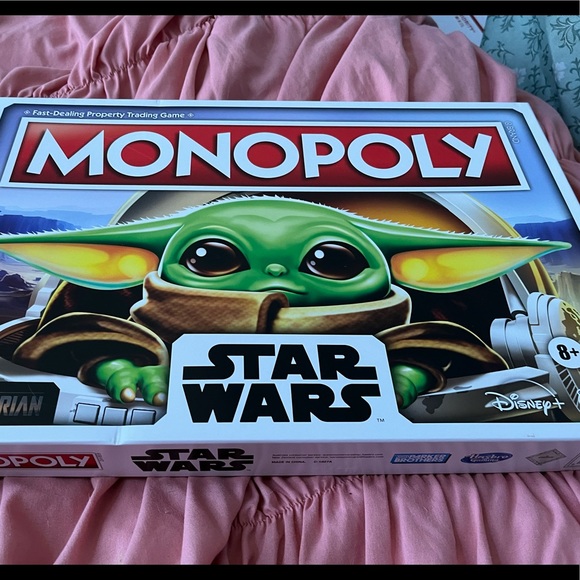 Hasbro | Toys | Star Wars The Mandalorian The Child Monopoly Board Game ...